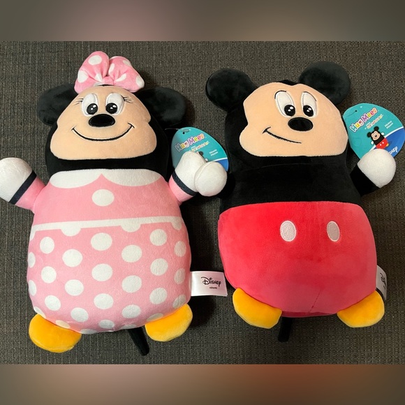 Squishmallows | Toys | Disney Mickey And Minnie Hug Mees Squishmallows ...
